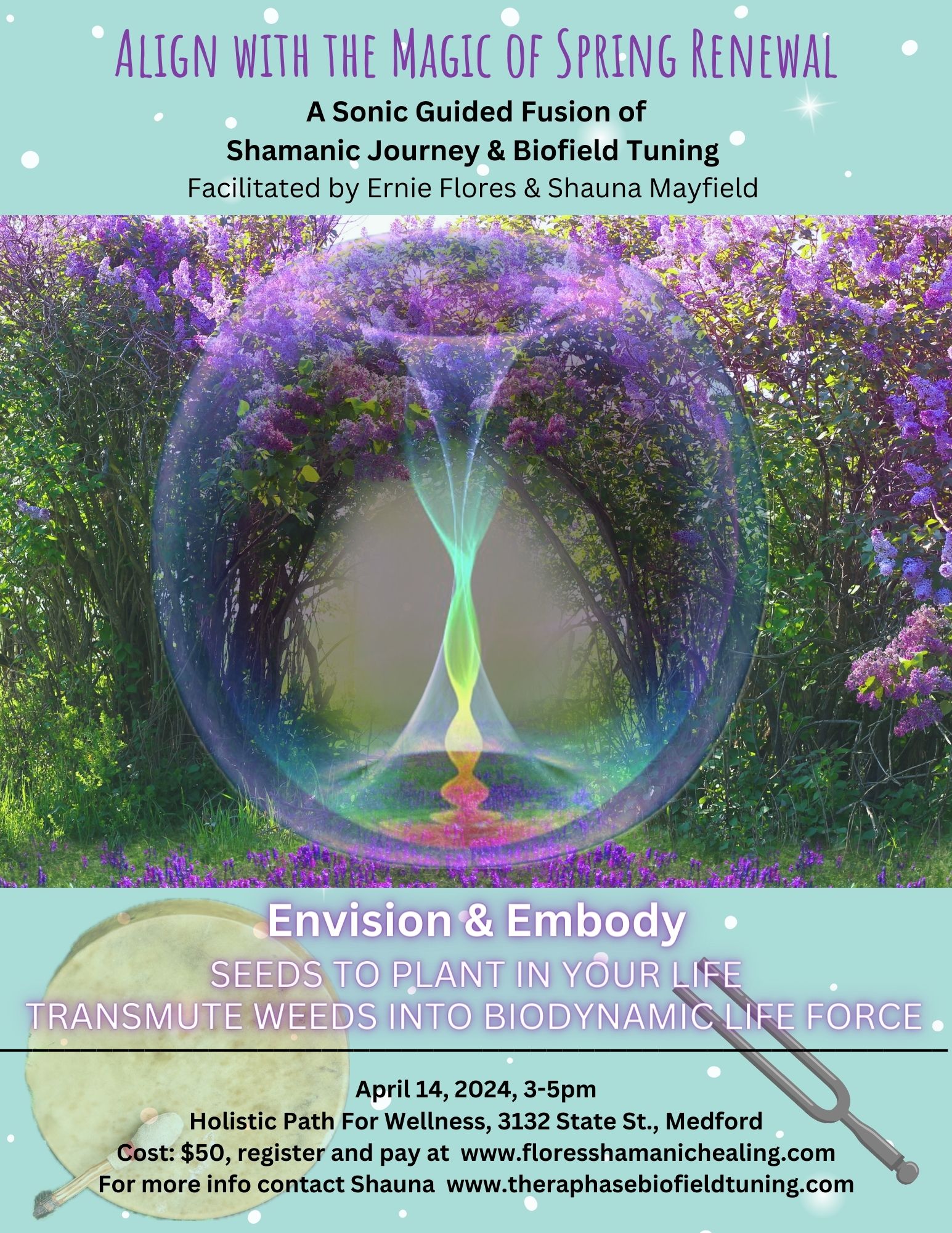 Align with the Magic of Spring Renewal, 4-14-24 - Flores Shamanic Healing